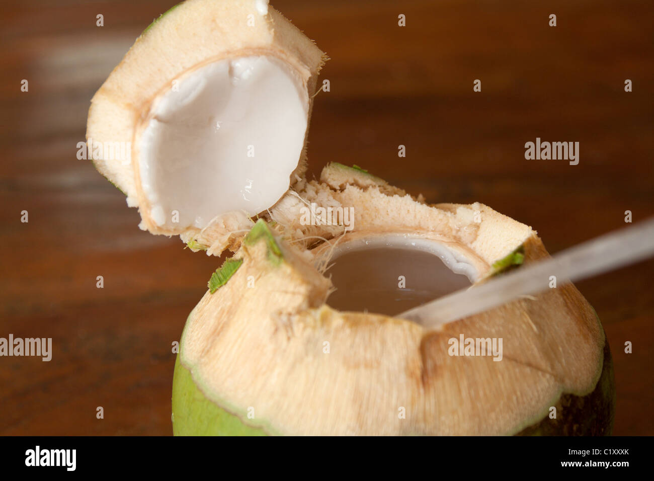 Milk coconut juice hi-res stock photography and images - Alamy