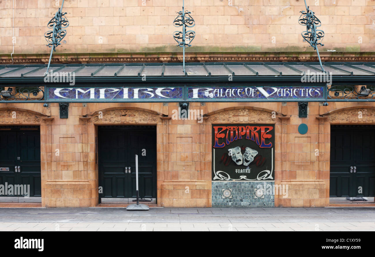 Empire Theatre sign, Middlesbrough Stock Photo - Alamy