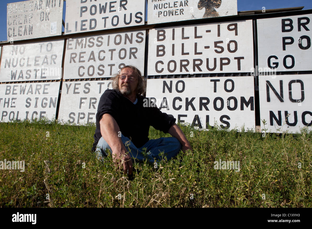 Nuclear power plant protest hi-res stock photography and images - Alamy
