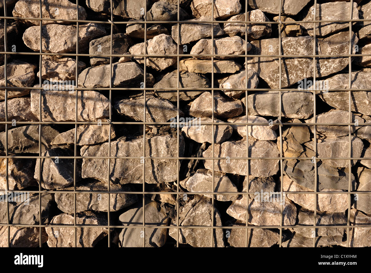 Gabion stone hi-res stock photography and images - Alamy