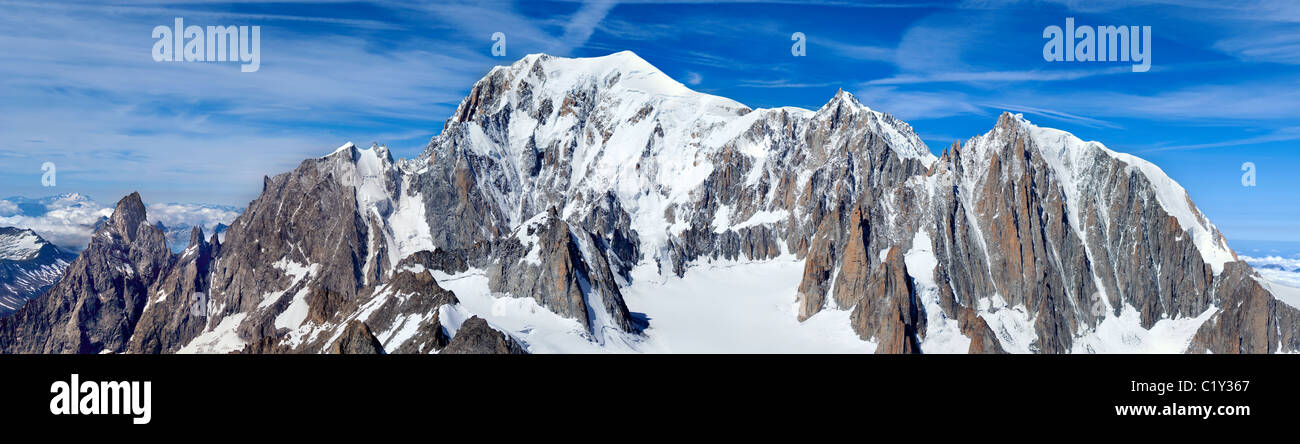 Mont blanc range hi-res stock photography and images - Alamy