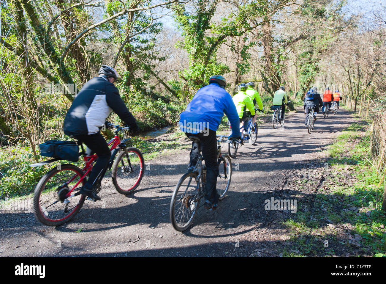 Pentewan cycle hi-res stock photography and images - Alamy
