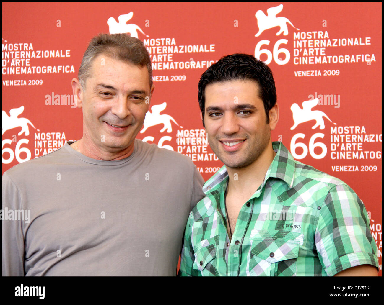 Mahmoud Hemeda et Hassan El Raddad Venice Film Festival 2009 - 'Ehky ya ...