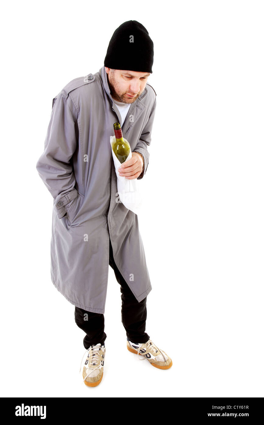 Homeless tramp hi-res stock photography and images - Alamy