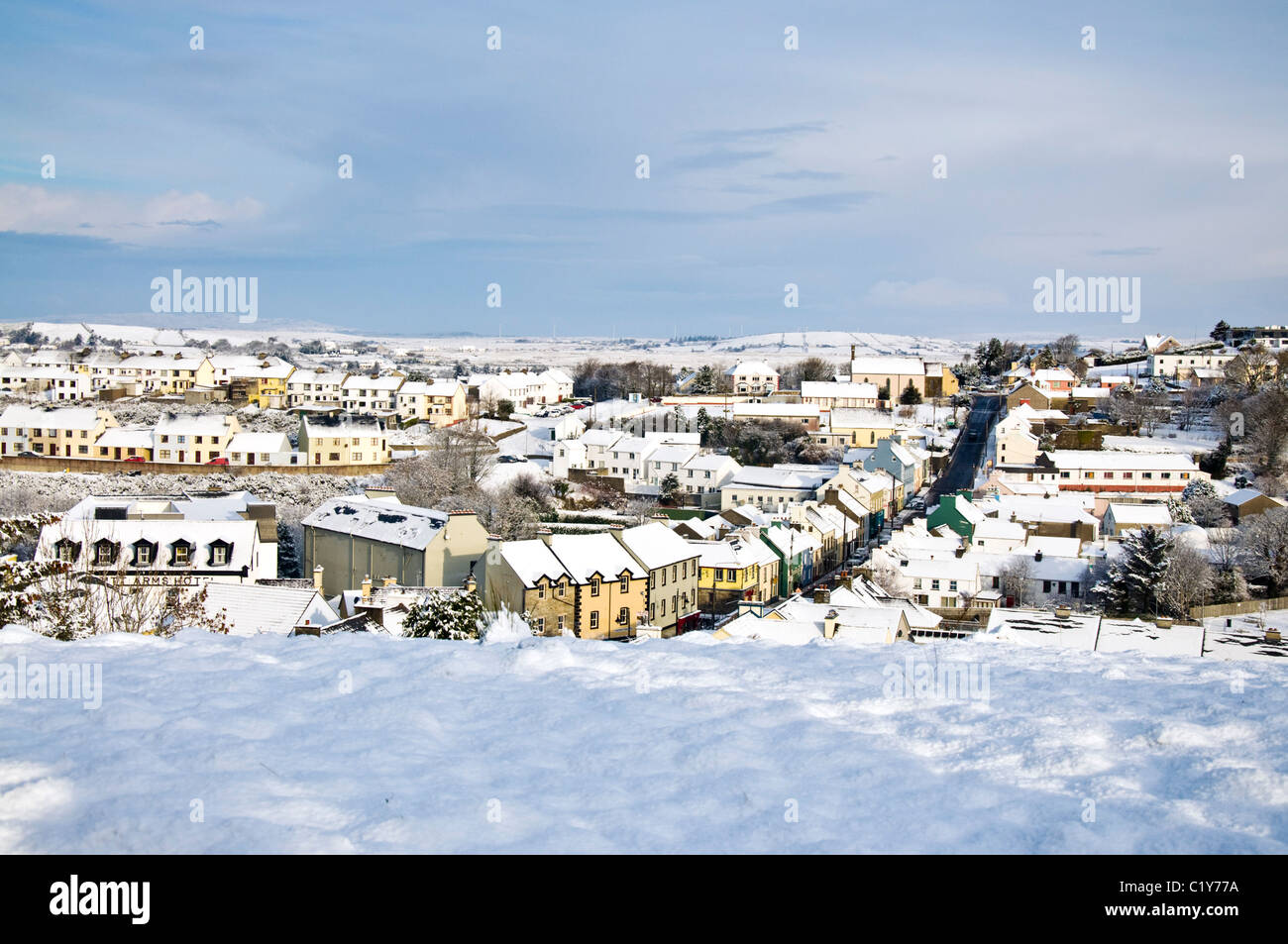 Ardara in winter Stock Photo - Alamy