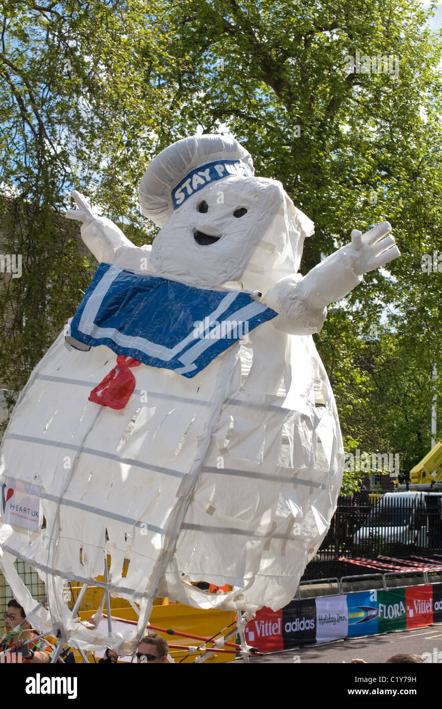 ghost effigy at the London marathon Stock Photo - Alamy