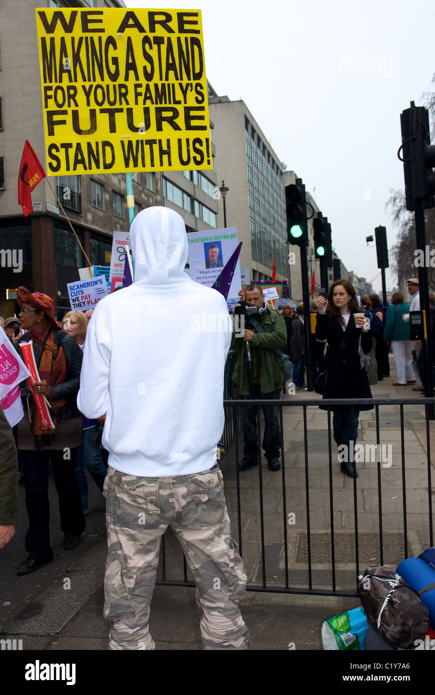 WE ARE MAKING A STAND FOR YOUR FUTURE STAND WITH US sign March for the ...