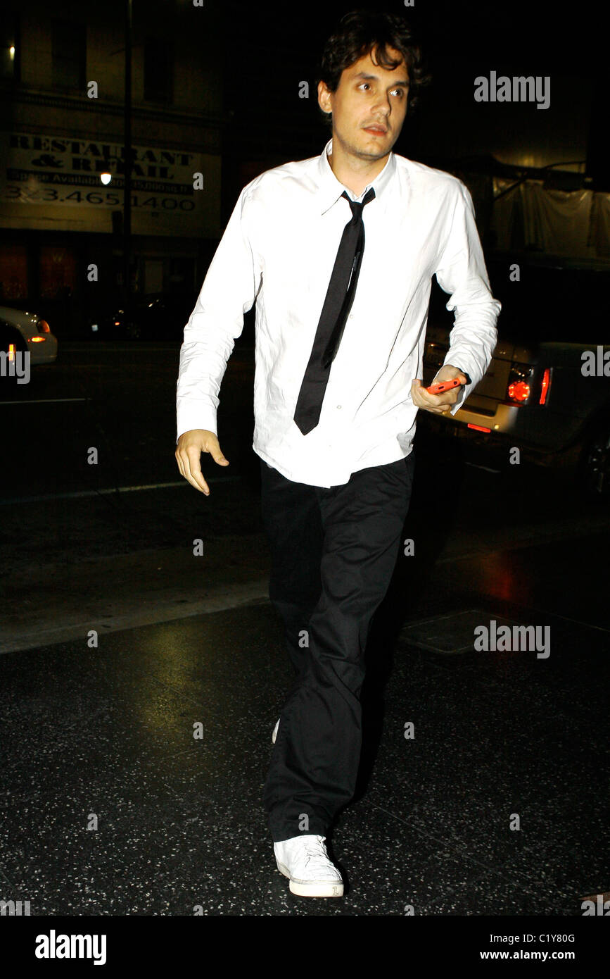 John Mayer at Katsuya Los Angeles, California - 05.09.09 Stock Photo ...