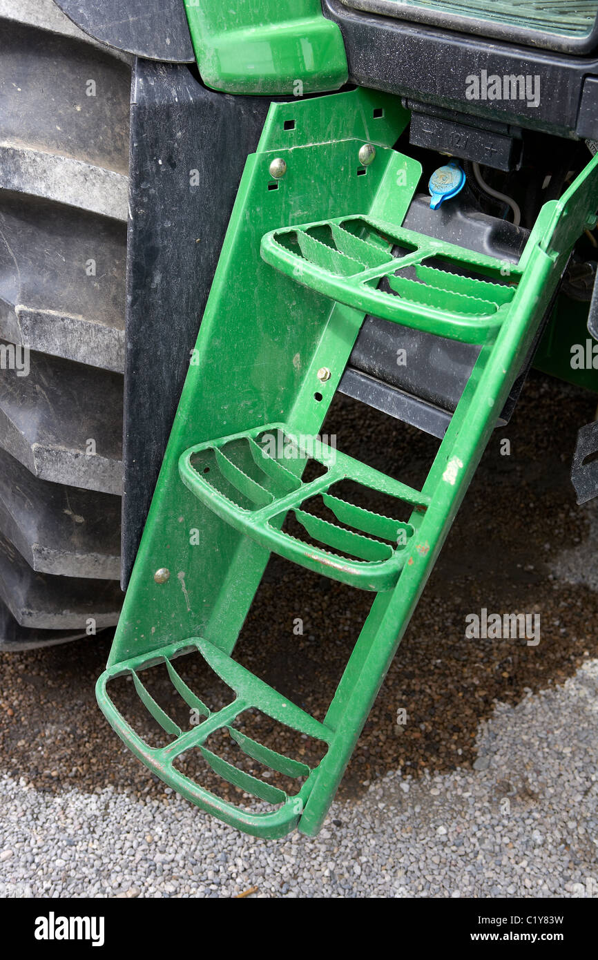 Stair in a tractor lleida hi-res stock photography and images - Alamy