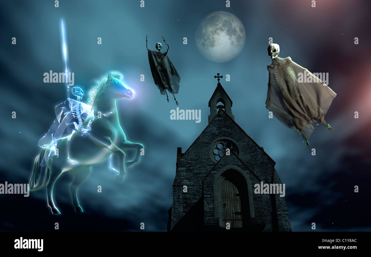 Haunting hour hi-res stock photography and images - Alamy