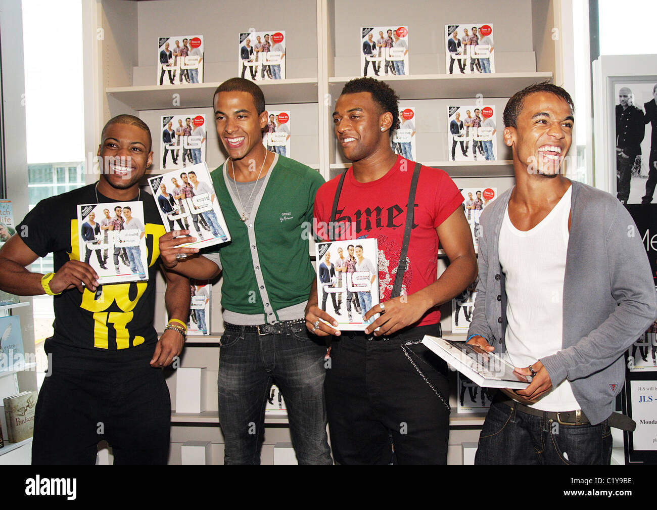 Jonathan 'JB' Gill, Marvin Humes, Oritse Williams, Aston Merrygold JLS ...