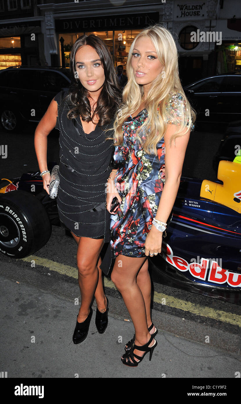Tamara and Petra Ecclestone Form - launch party held at Matches. London ...