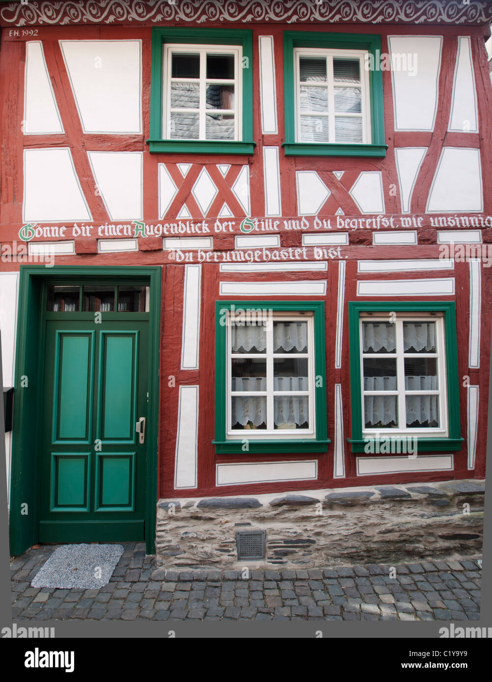 Old german house hi-res stock photography and images - Alamy