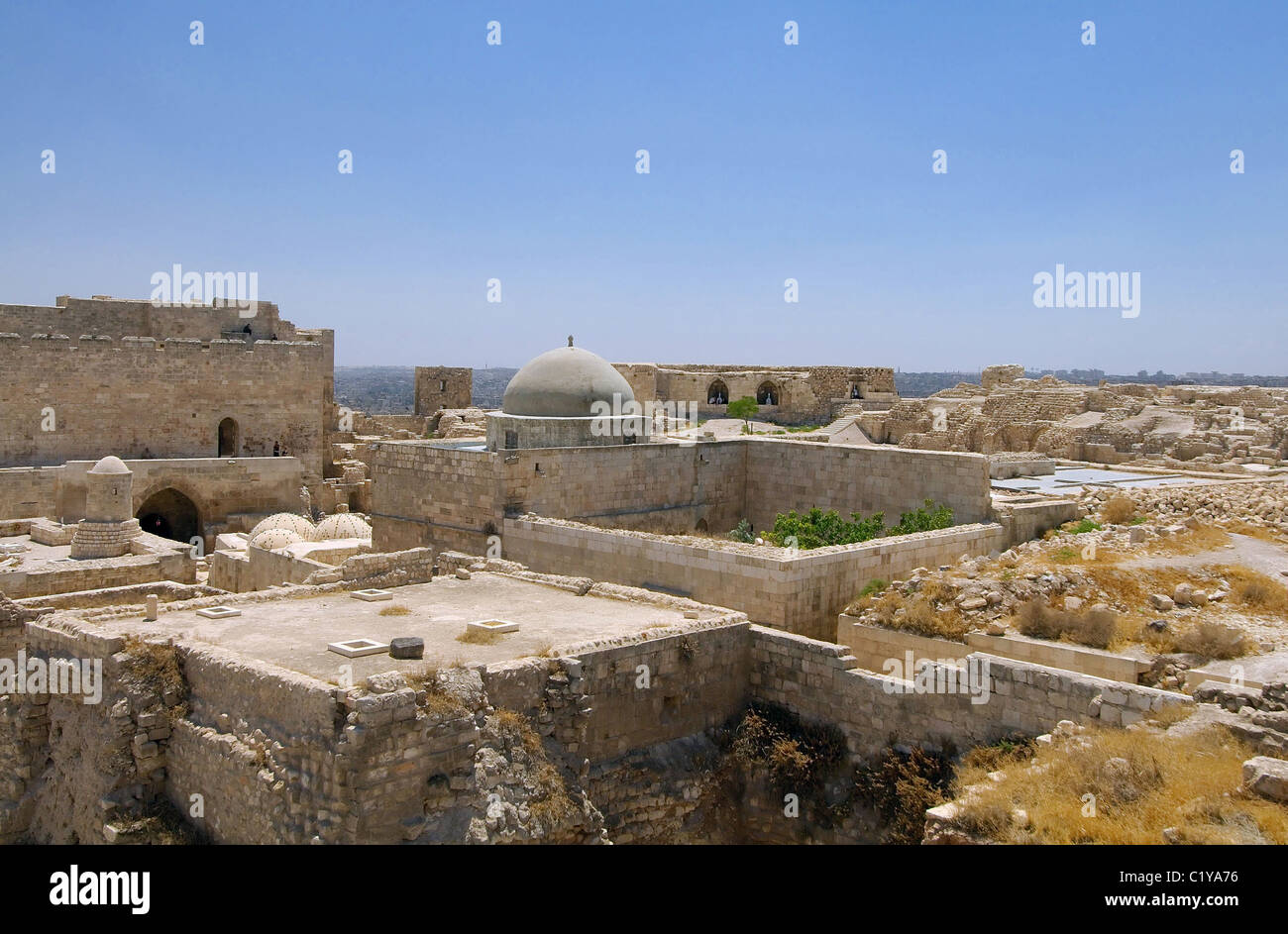 Citadel of Aleppo, Syria Stock Photo - Alamy