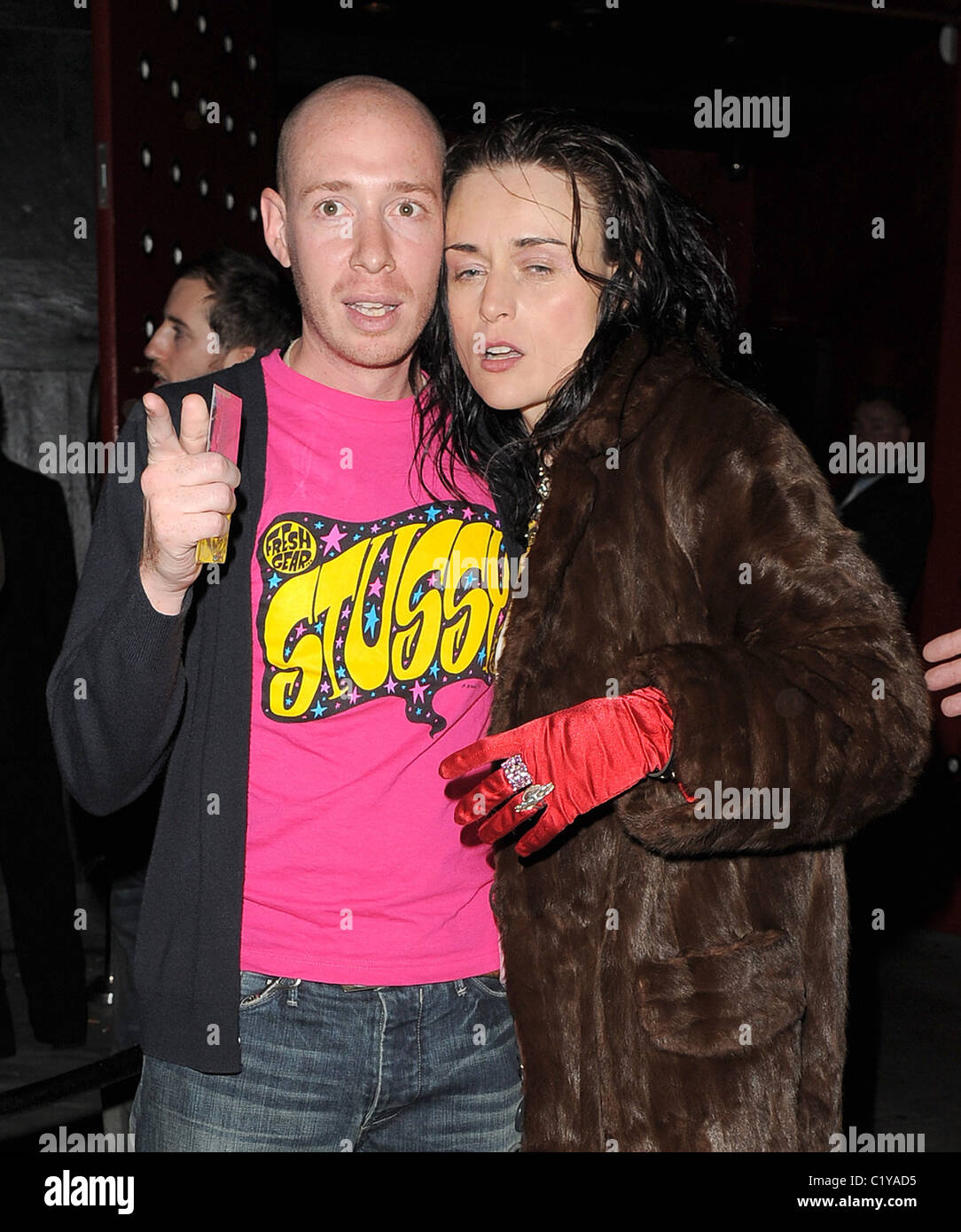 Big Brother contestant Angel McKenzie leaves the Buddha Bar appearing ...