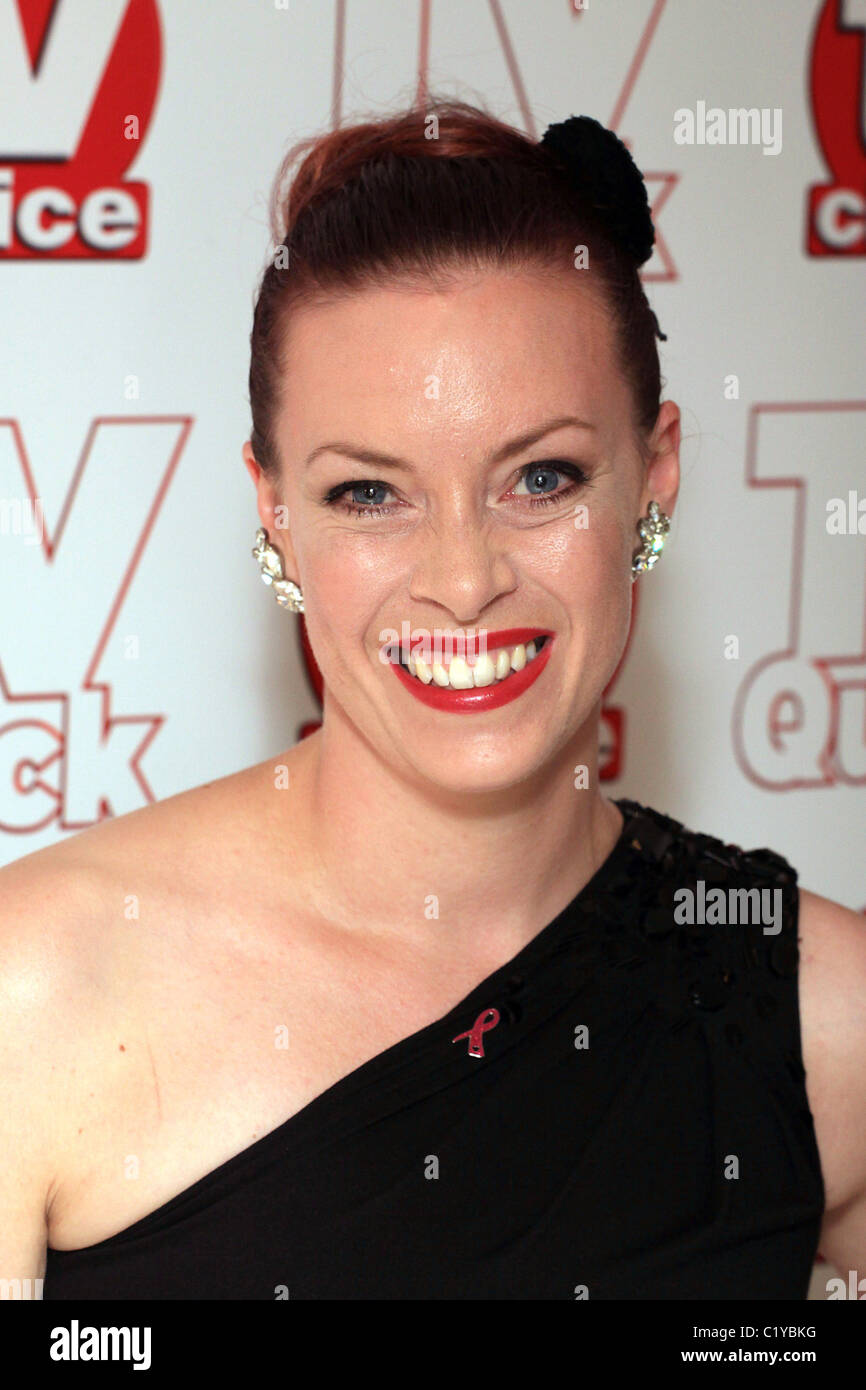 Sharon Marshall TV Quick & TV Choice Awards held at the Dorchester ...
