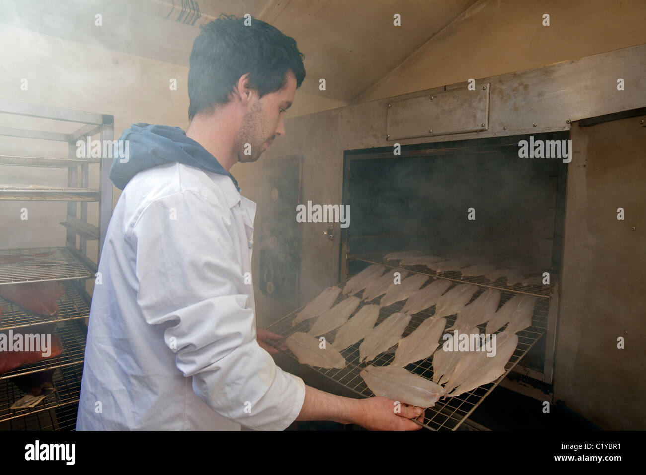 Smoking Fish High Resolution Stock Photography and Images - Alamy