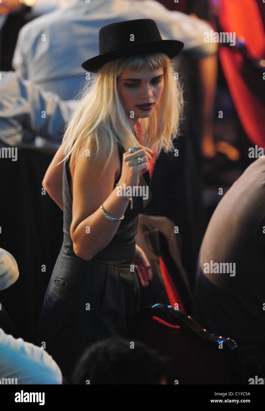 Pixie Geldof at the Mercury Music Awards at The Grosvenor House Hotel ...