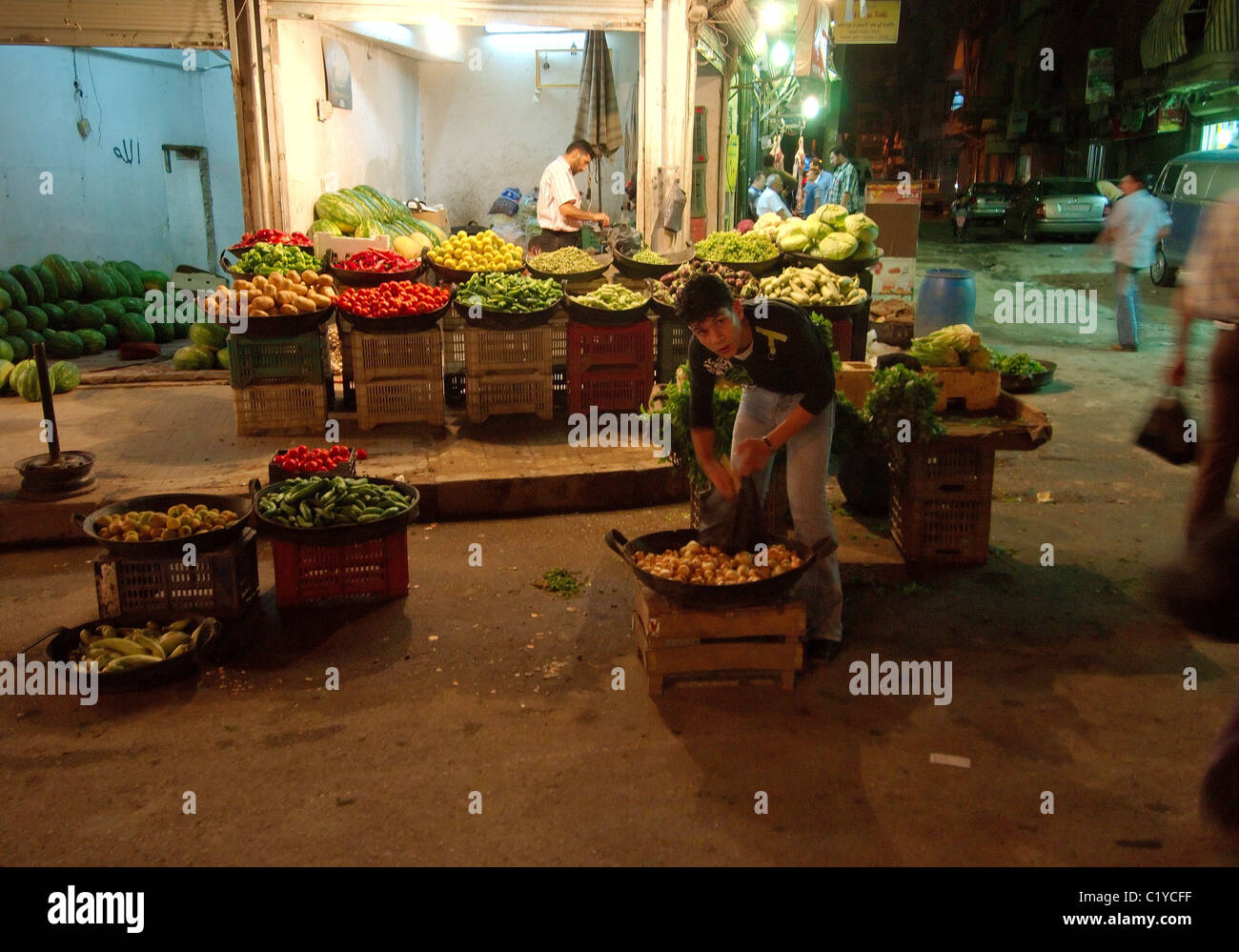East market. Aleppo, Syria Stock Photo - Alamy