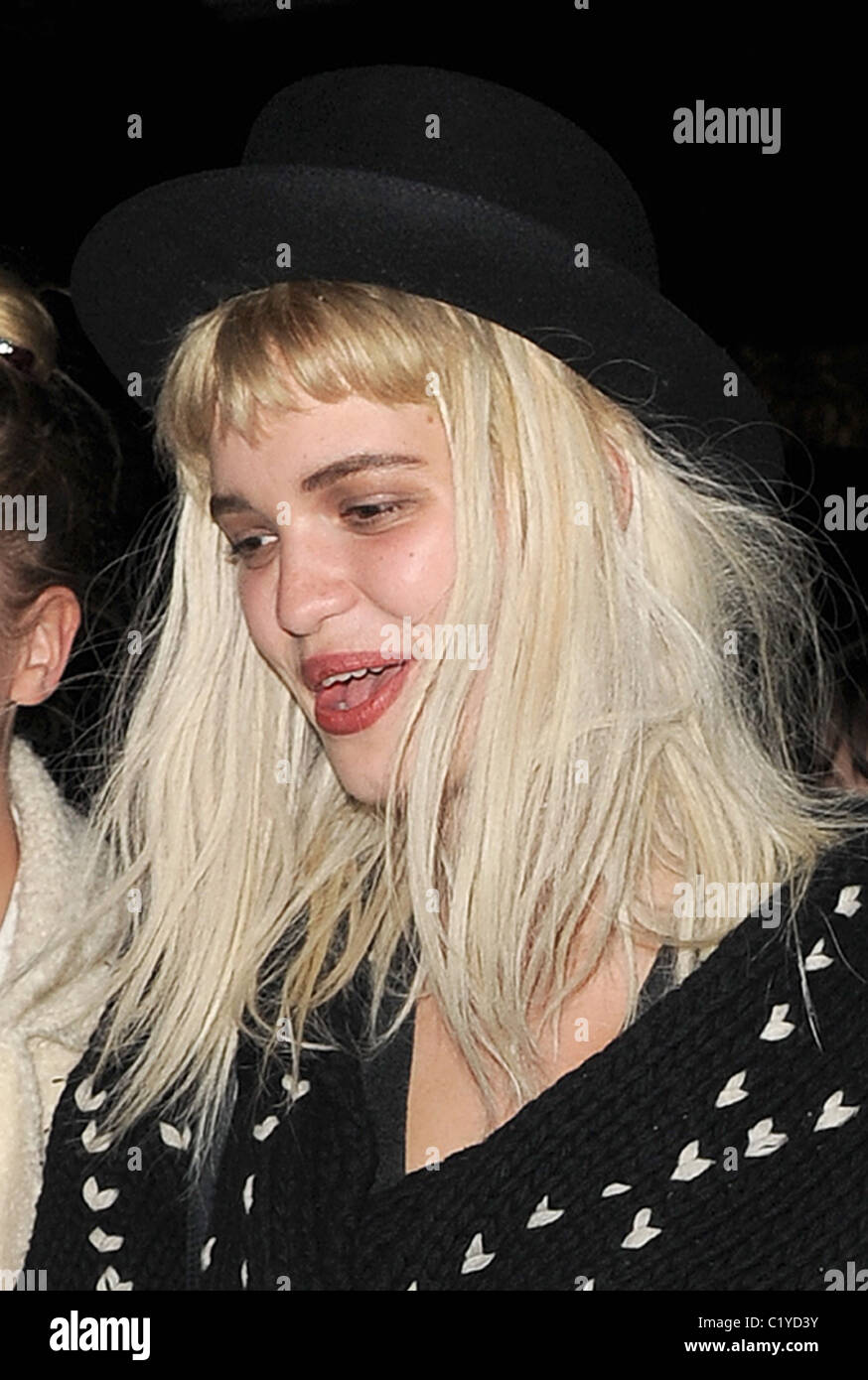 Pixie Geldof appeared to have got dressed in the dark, as she walked ...