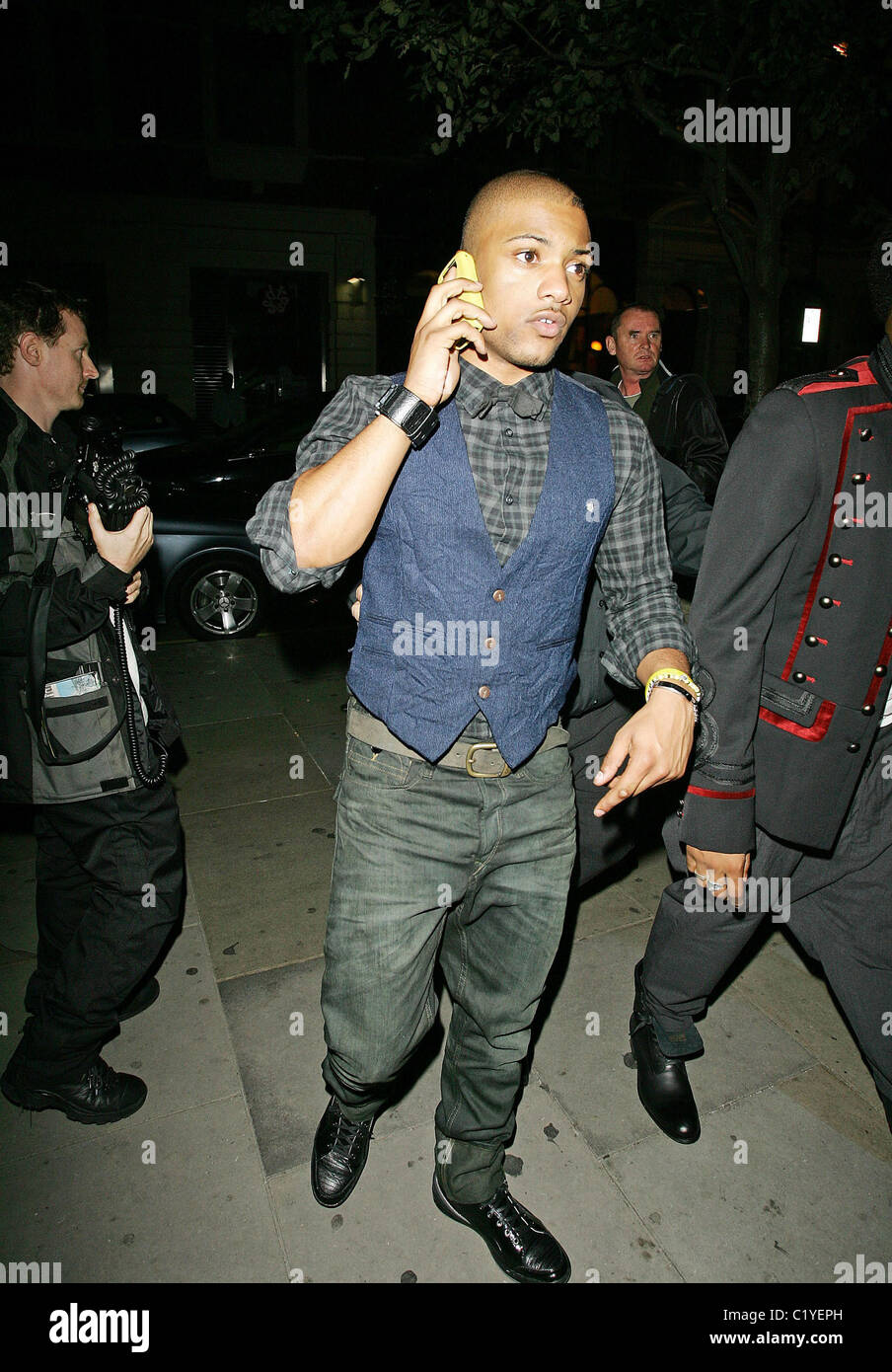 Jonathan Gill aka JB of JLS leaving Bungalow 8 nightclub London ...