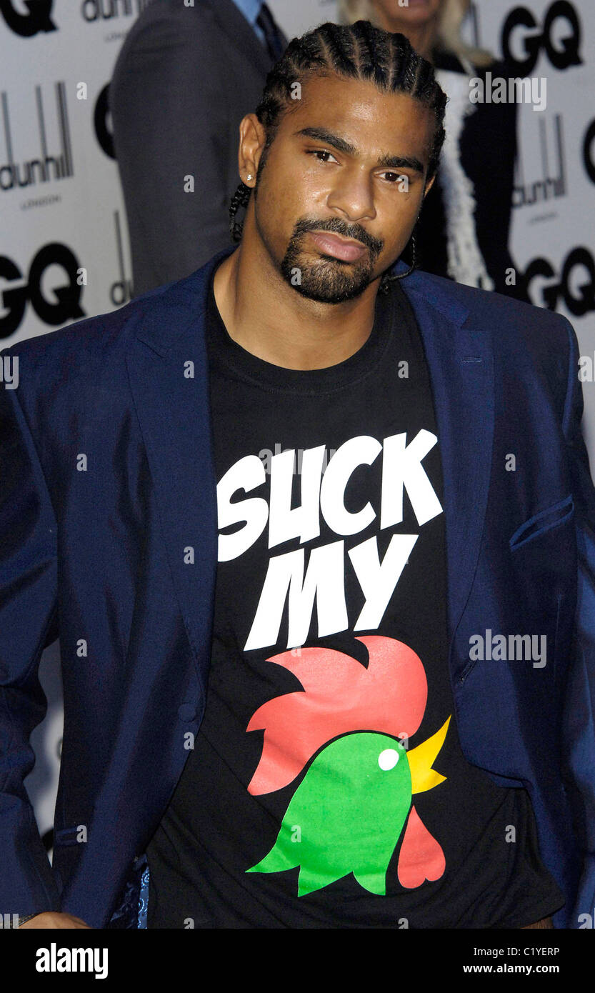 David Haye GQ Men Of The Year Awards held at the Royal Opera House ...