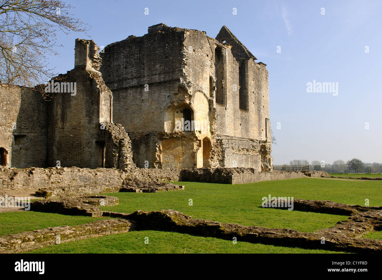 Minster Lovell Hall, Oxfordshire, England, UK Stock Photo - Alamy