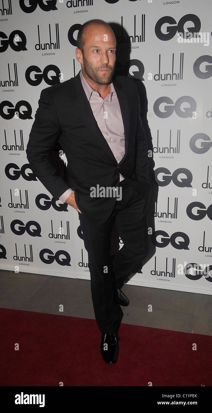 Jason Stratham leaving the GQ Men Of The Year Awards held at the Royal ...