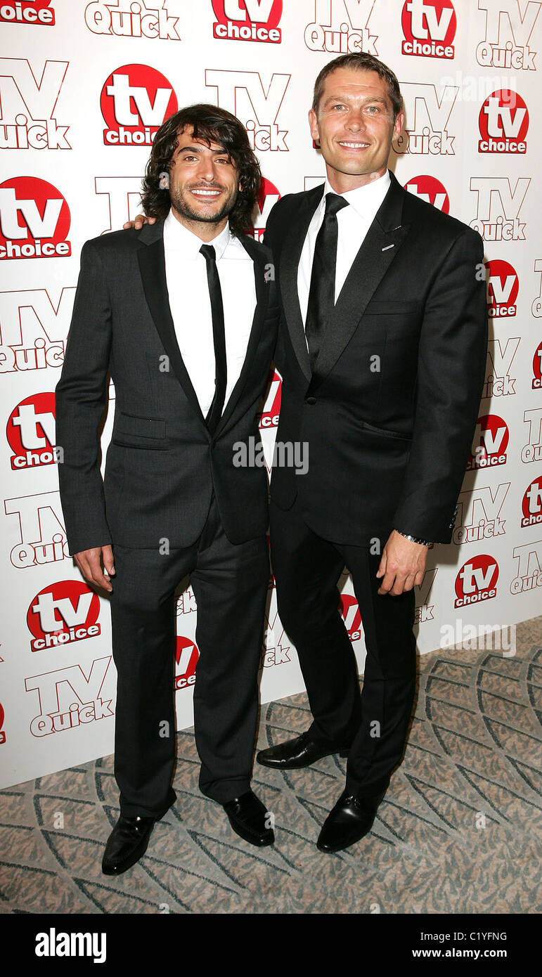 Marc Elliot and Johnny Partridge, TV Quick & TV Choice Awards held at ...