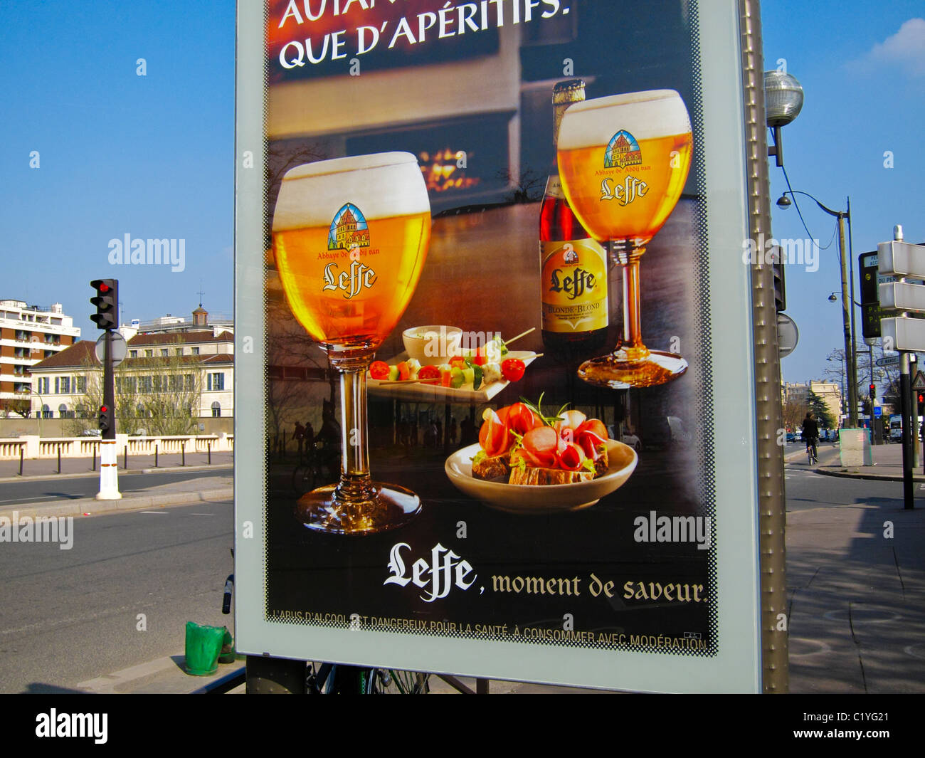 Paris, France, Close Up, Front, French Advertising, Outdoor Street ...