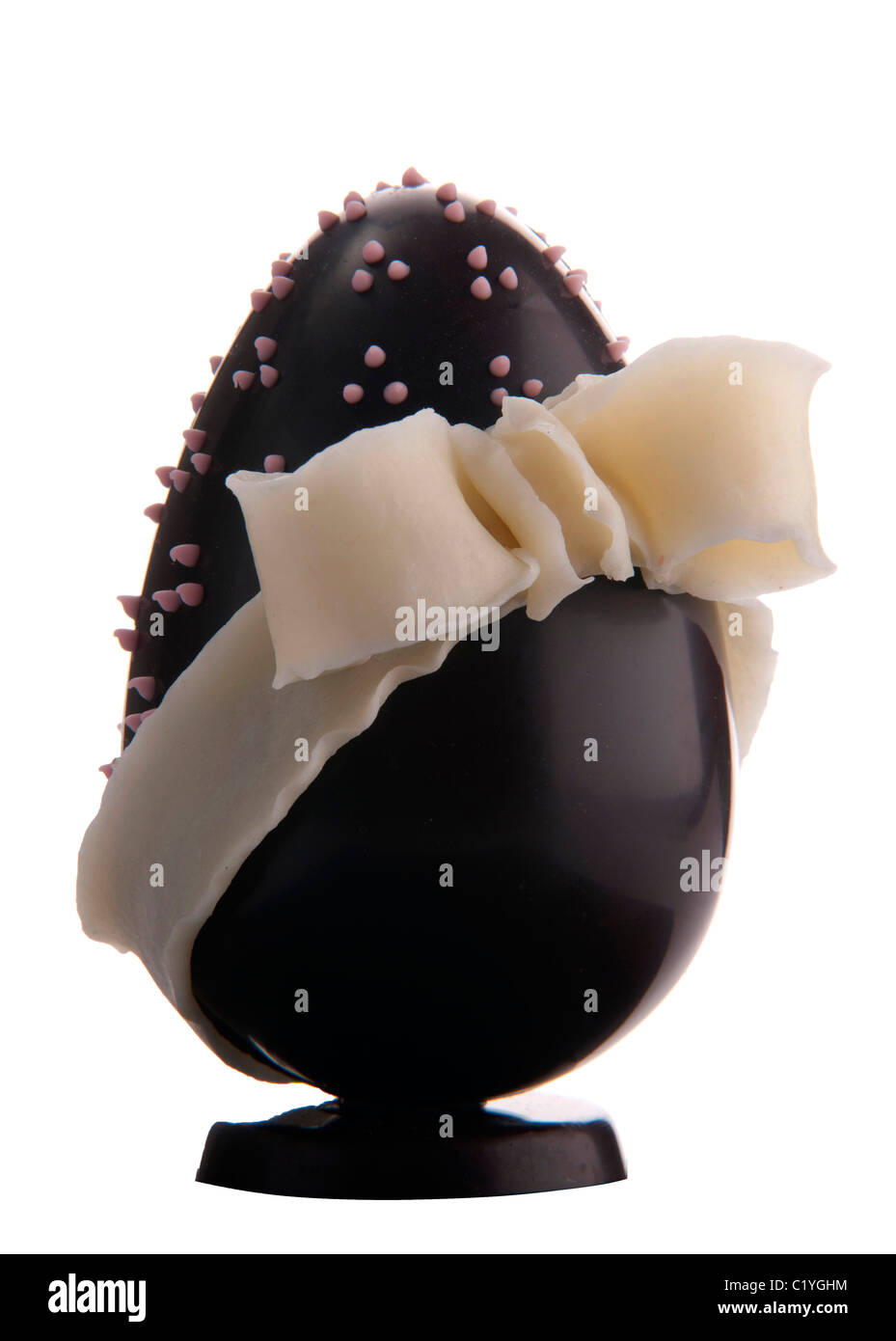 Chocolate Easter Egg,present Stock Photo - Alamy