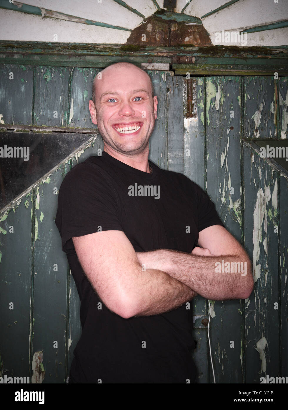 Man grin hi-res stock photography and images - Alamy