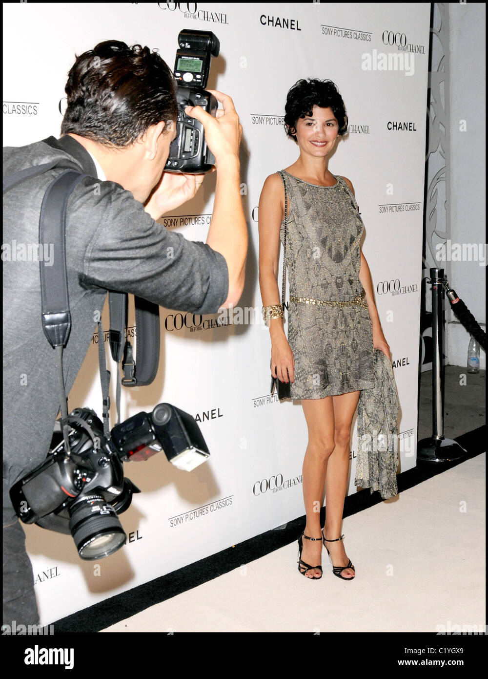 Audrey Tautou 'Coco Before Chanel' party held at the Chanel boutique on ...
