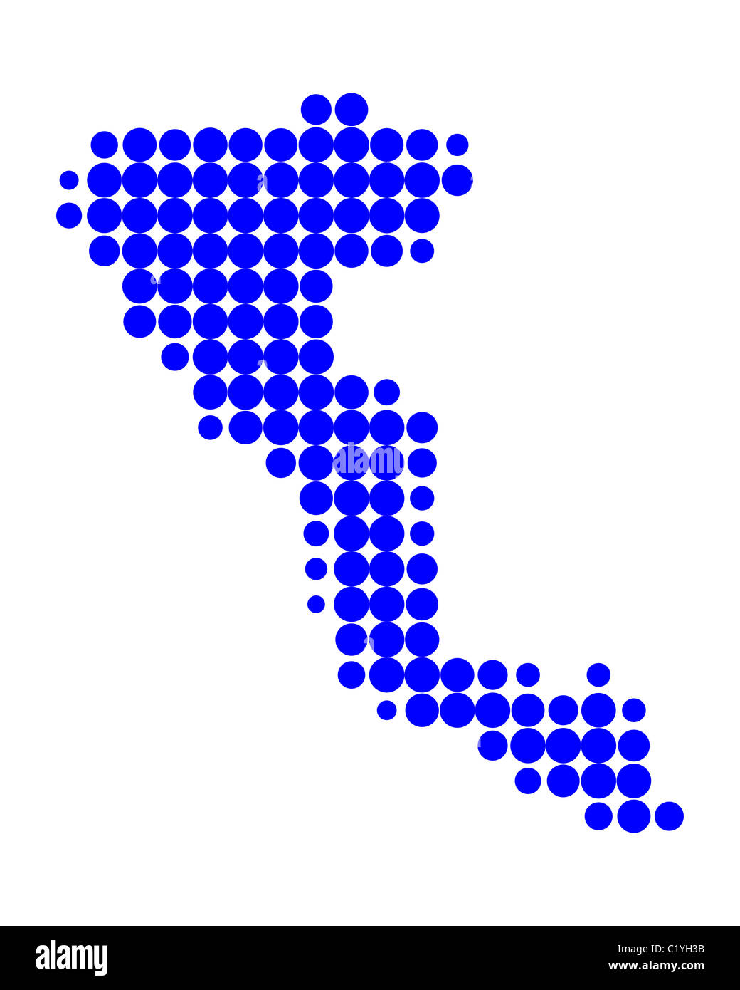 Map corfu hi-res stock photography and images - Alamy