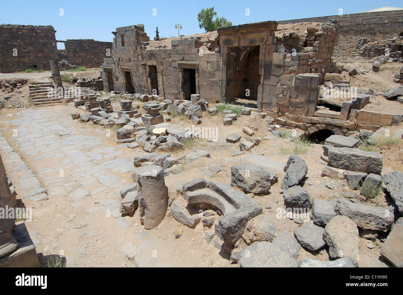 Bosra sham hi-res stock photography and images - Alamy