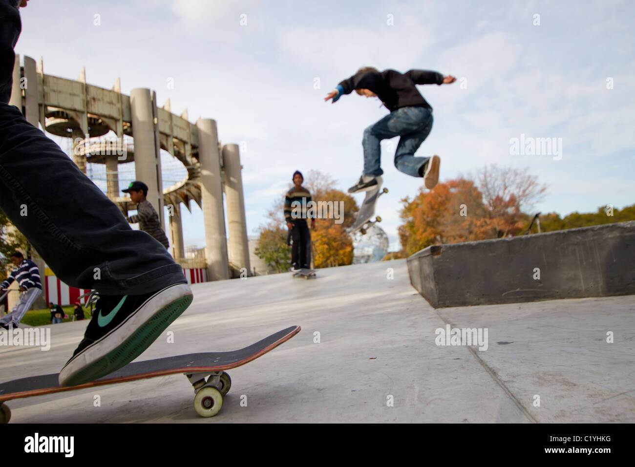 Maloof skate park hi-res stock photography and images - Alamy