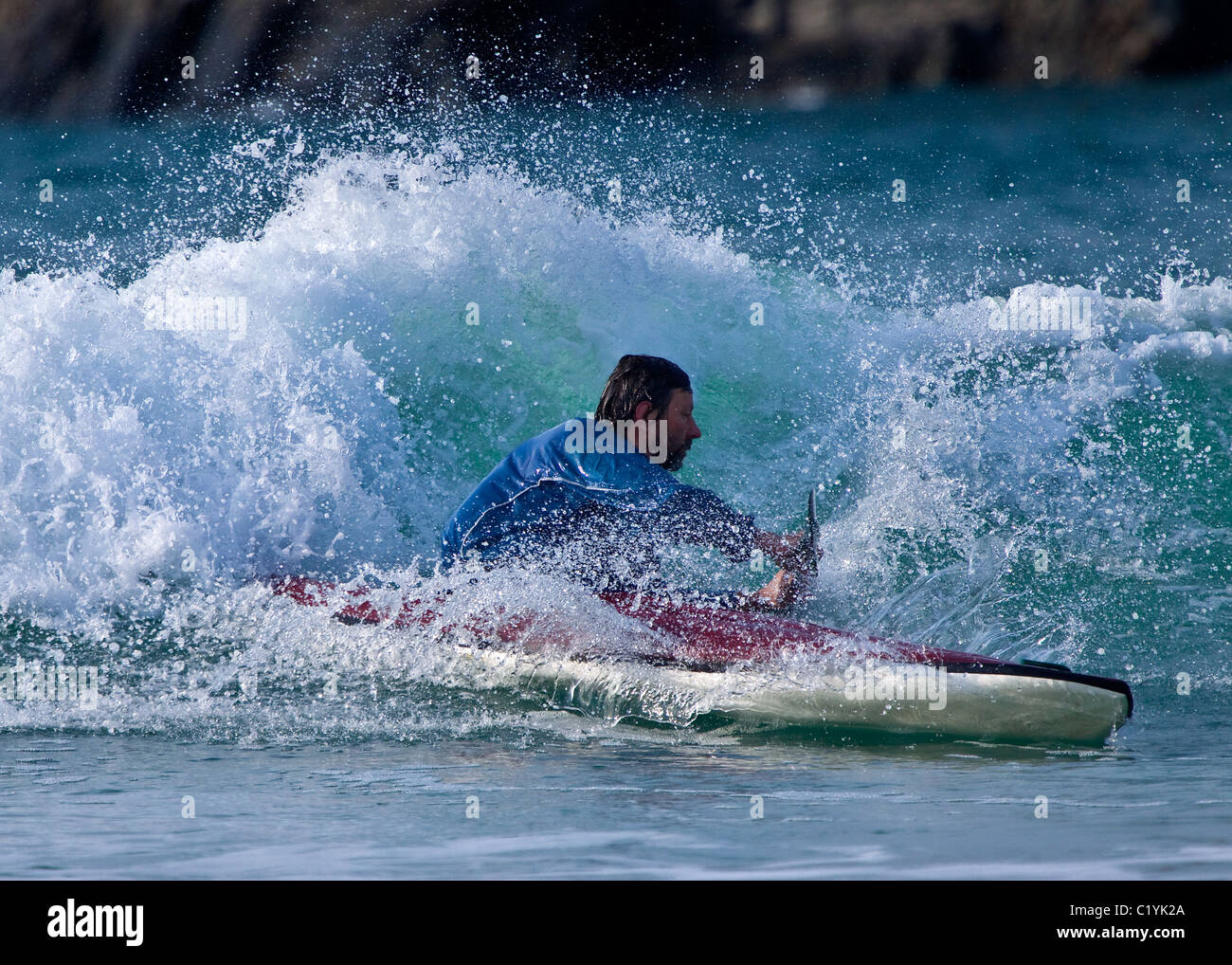 Cornish white surf hi-res stock photography and images - Alamy