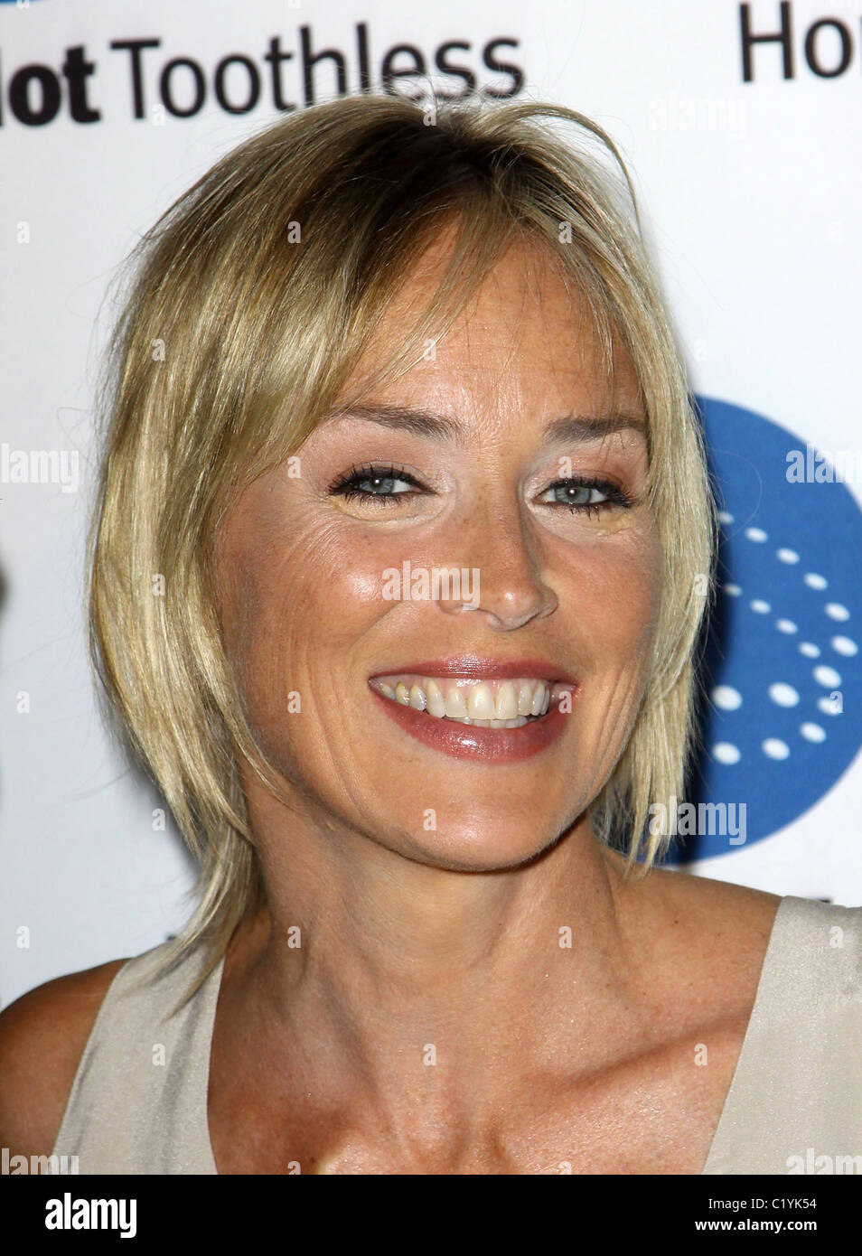 Sharon Stone A Smile For Every Child Gala held at the Shangri-La hotel ...