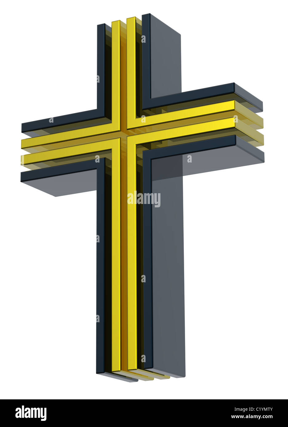 Black cross hi-res stock photography and images - Alamy