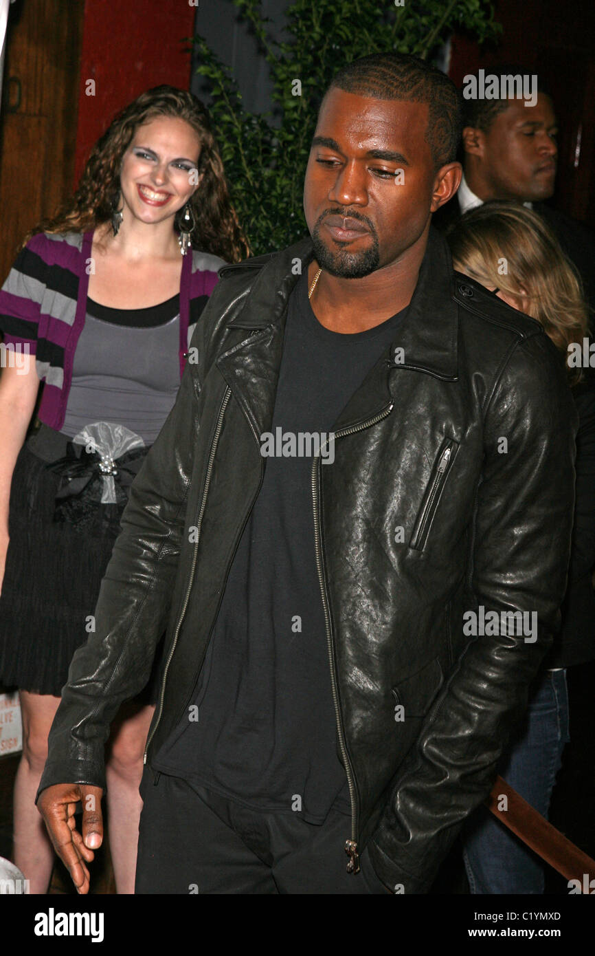 Kanye West The launch of Persona magazine at the Griffin New York City ...