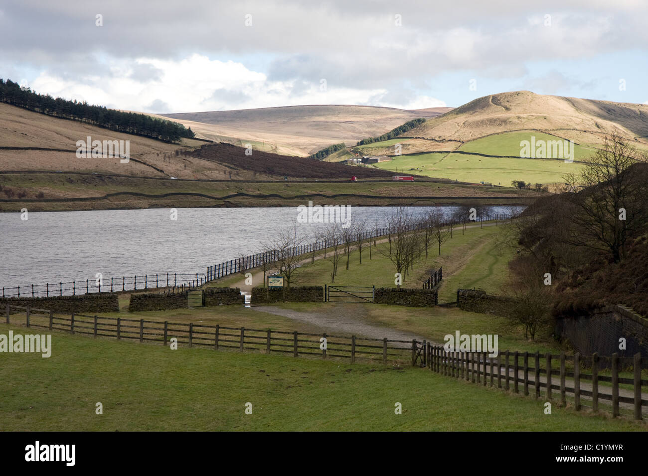 The site of the former Crowden railway station in Longdendale, in the ...