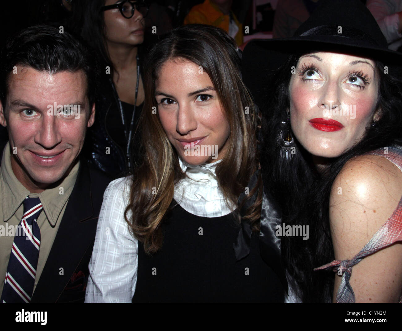 Peter Davis, Innie Mortimer, Sarah Sophie Flicker Mercedes-Benz IMG New ...