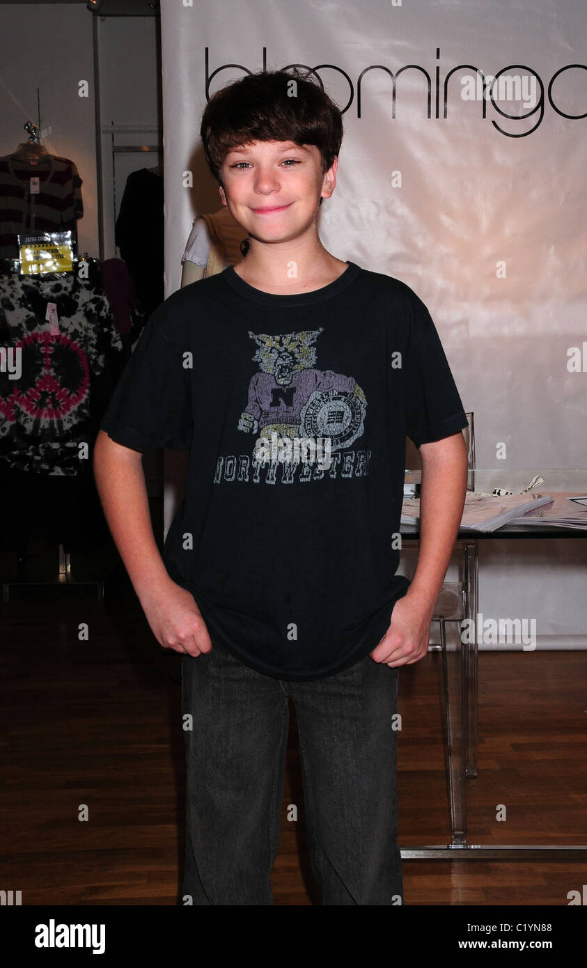 Jake Cherry promotes Boy Meets Girl products at Bloomingdale's New York ...