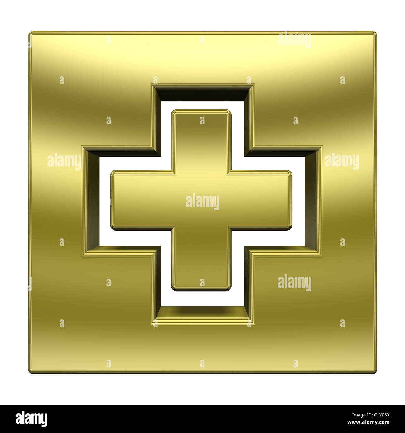 Gold cross hi-res stock photography and images - Alamy