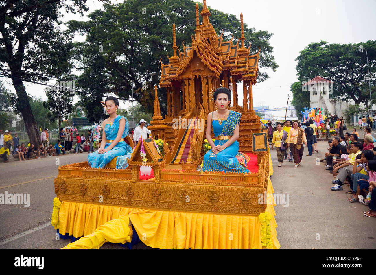 Thailand wax castle festival hi-res stock photography and images - Alamy