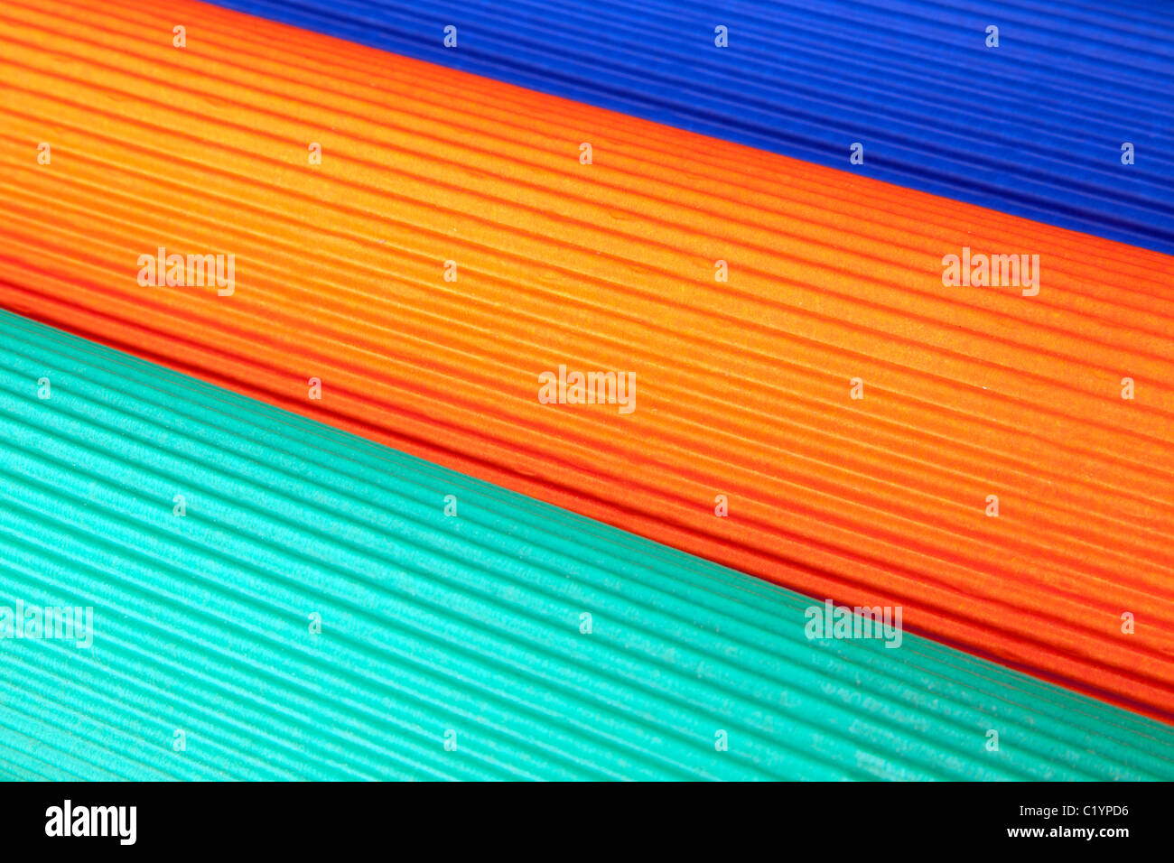 Background of colored corrugated cardboard Stock Photo - Alamy