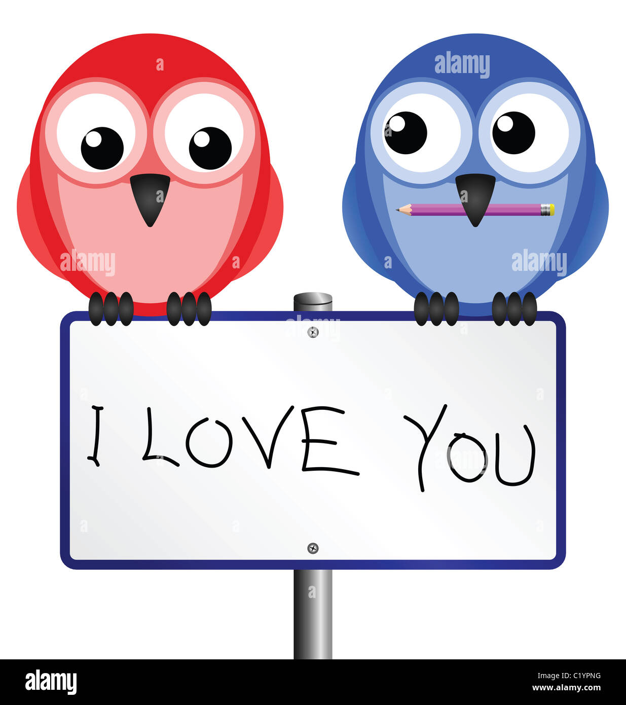 I love drawing birds hi-res stock photography and images - Alamy