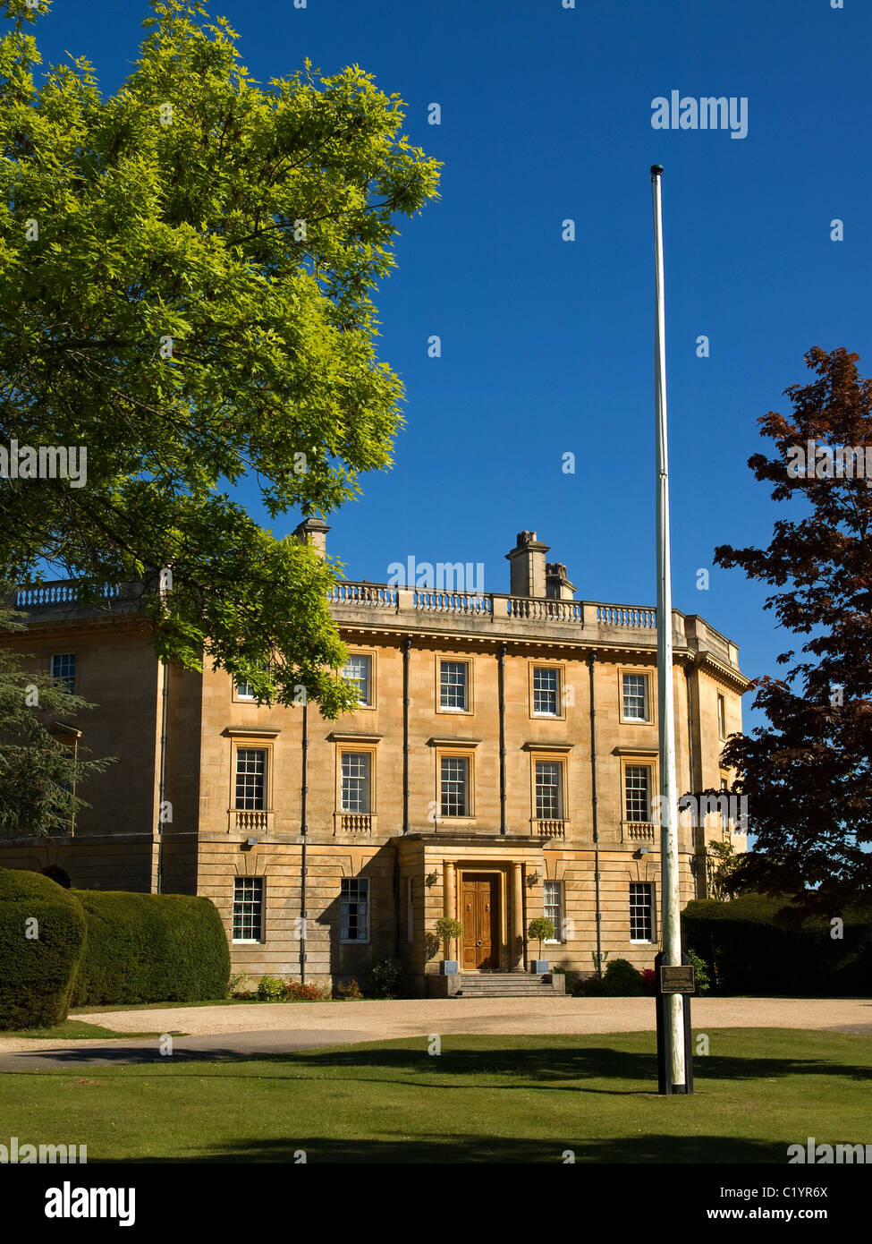 Exbury House in Exbury Gardens Hampshire England UK Stock Photo - Alamy