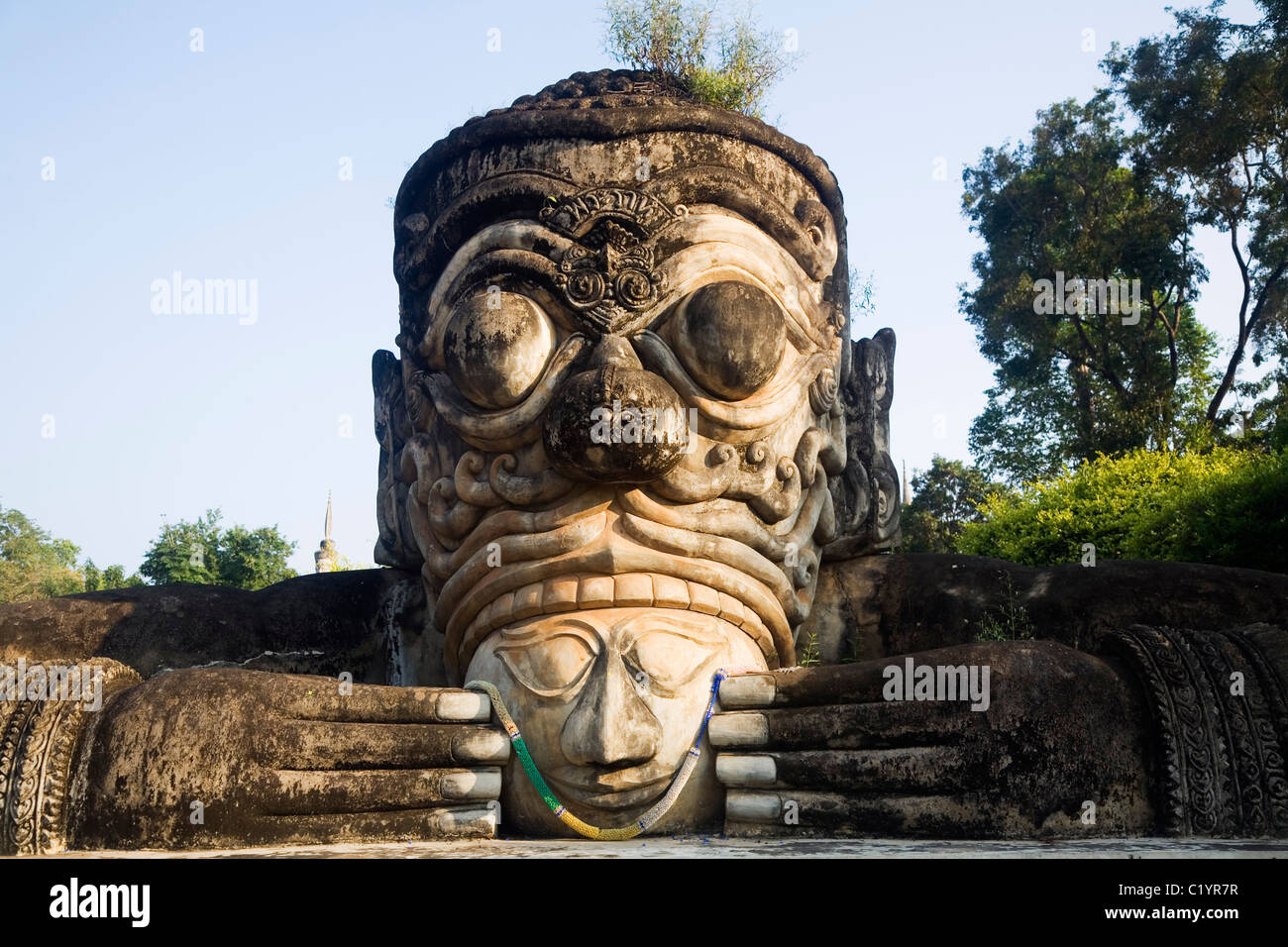 Sculpture in the Sala Kaew Ku Sculpture Park. Nong Khai, Nong Khai ...