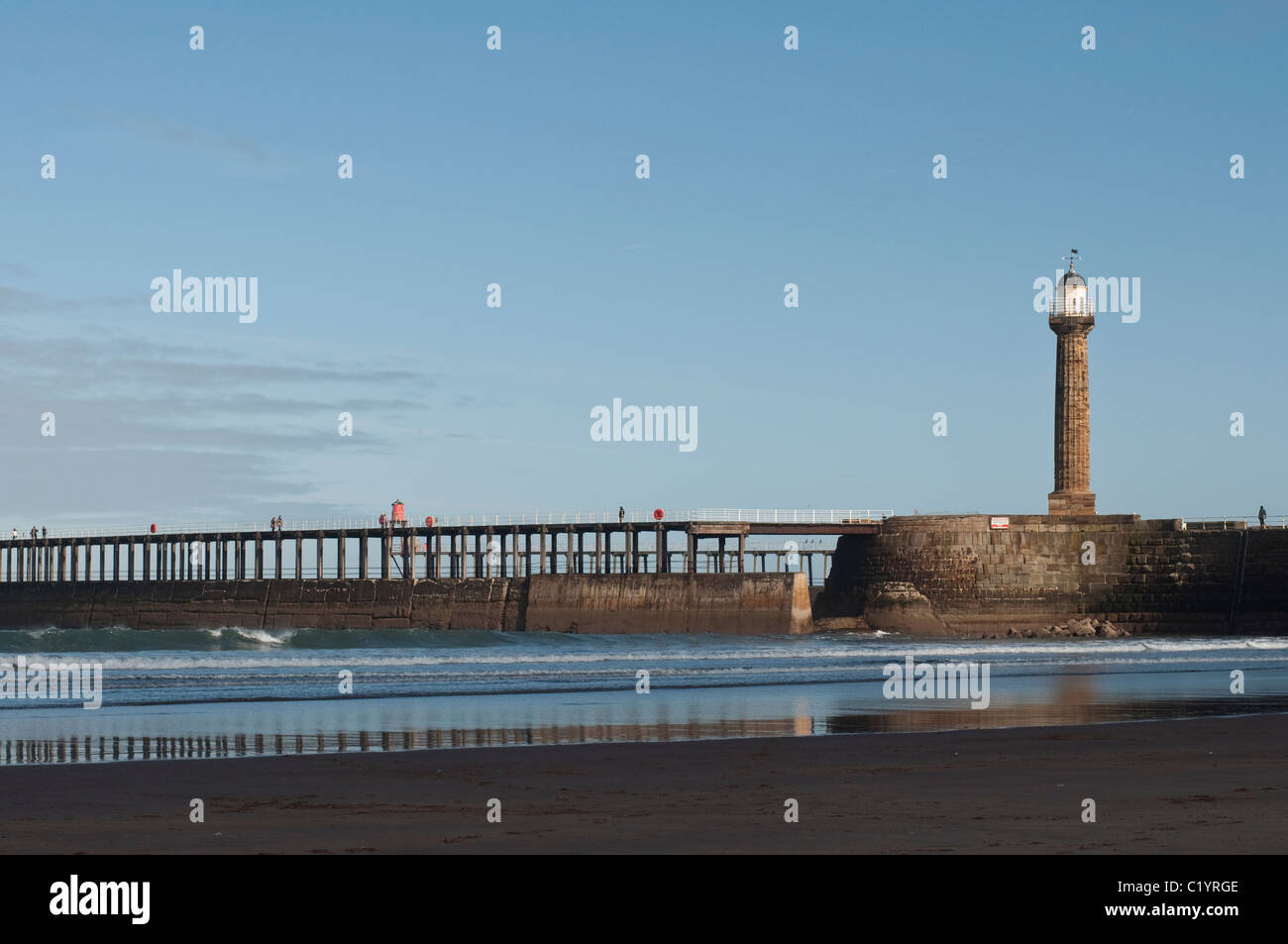 Whitby Lighthouses High Resolution Stock Photography and Images - Alamy